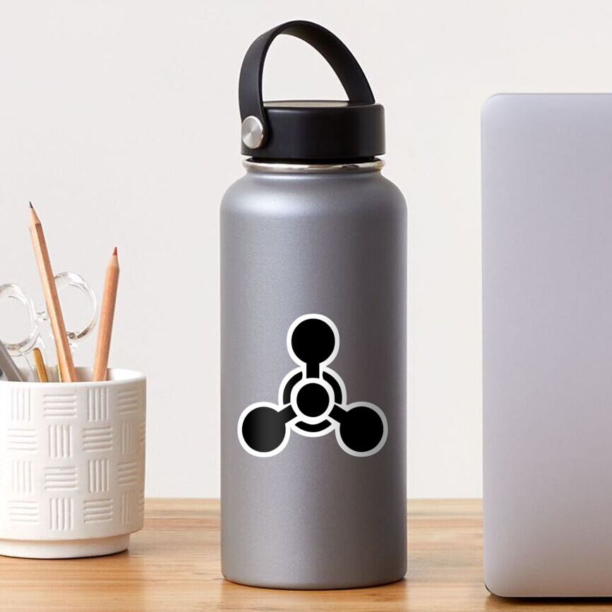 "Sarin Gas Symbol" Sticker for Sale by sweetsixty | Redbubble