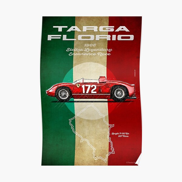 Targa Florio Posters | Redbubble