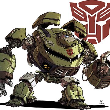 "Transformers - Bulkhead" Art Board Print for Sale by David Cousens ...