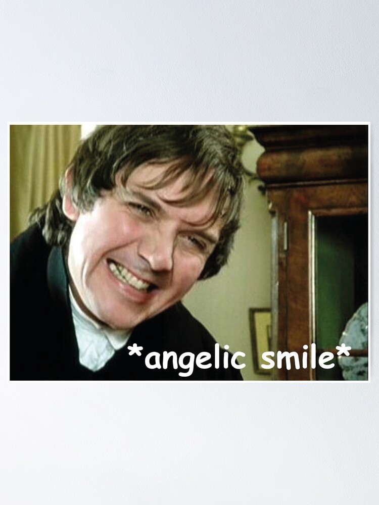 "Mr Collins meme" Poster for Sale by ocd-dot | Redbubble