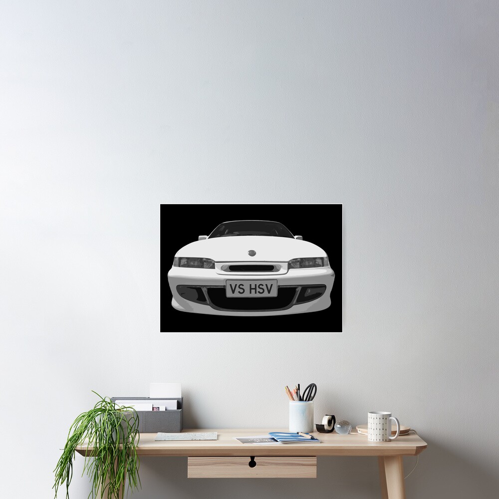 "VS HSV" Poster for Sale by radestilo | Redbubble