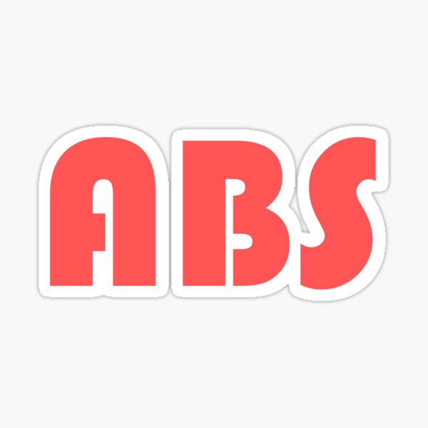 Abdominal Muscles Stickers | Redbubble