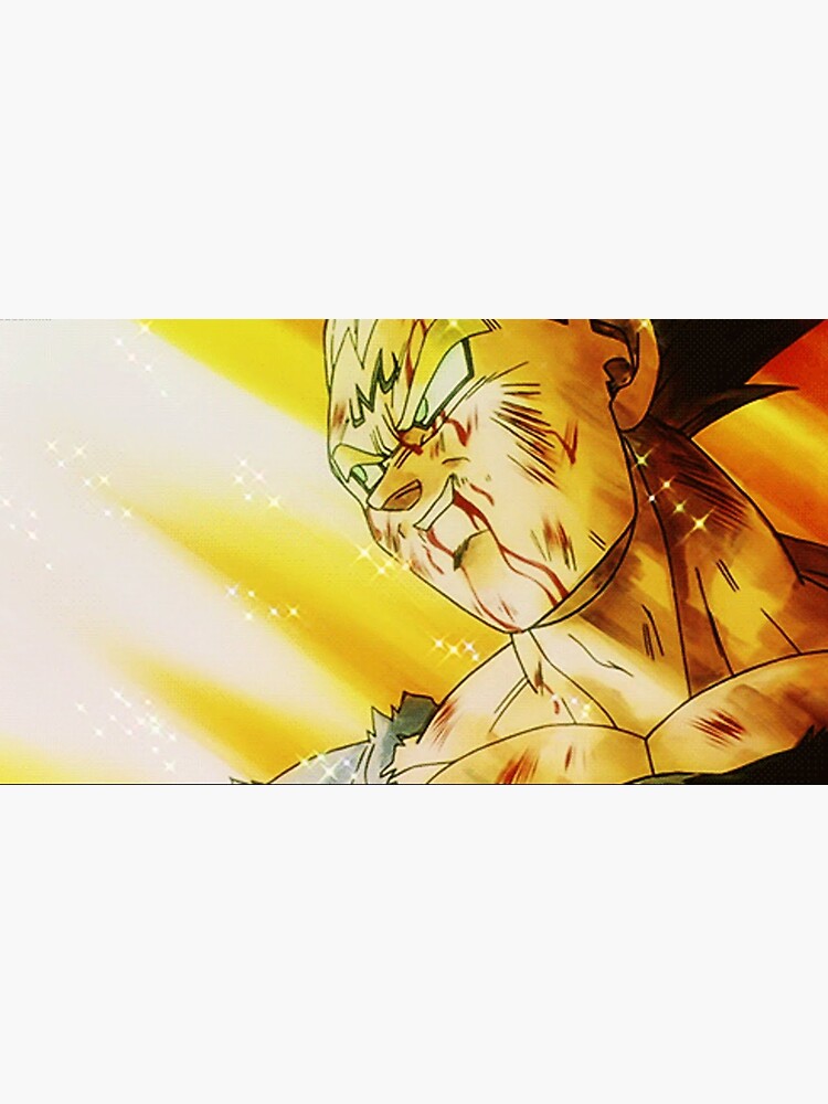 "Vegeta's sacrifice" Sticker for Sale by Okanagi | Redbubble