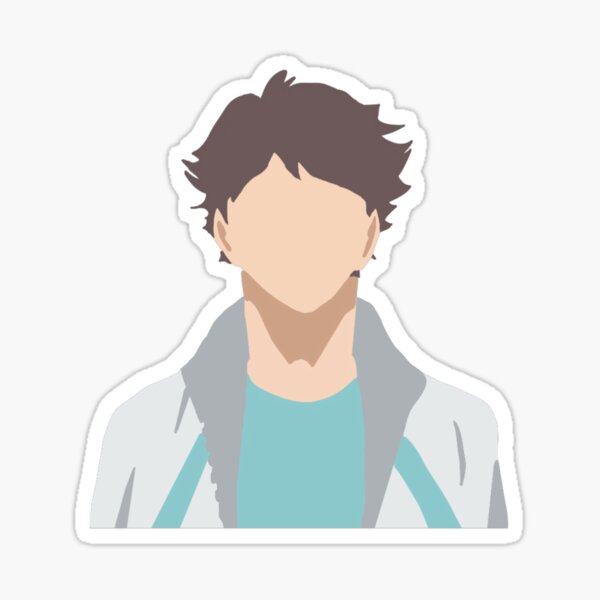 "Tooru Oikawa Haikyu!" Sticker for Sale by IconiqueDeMoi | Redbubble
