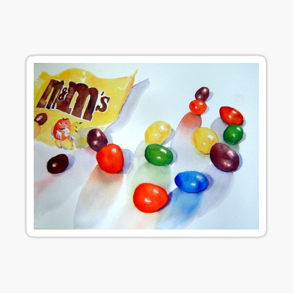 M Ms Stickers | Redbubble