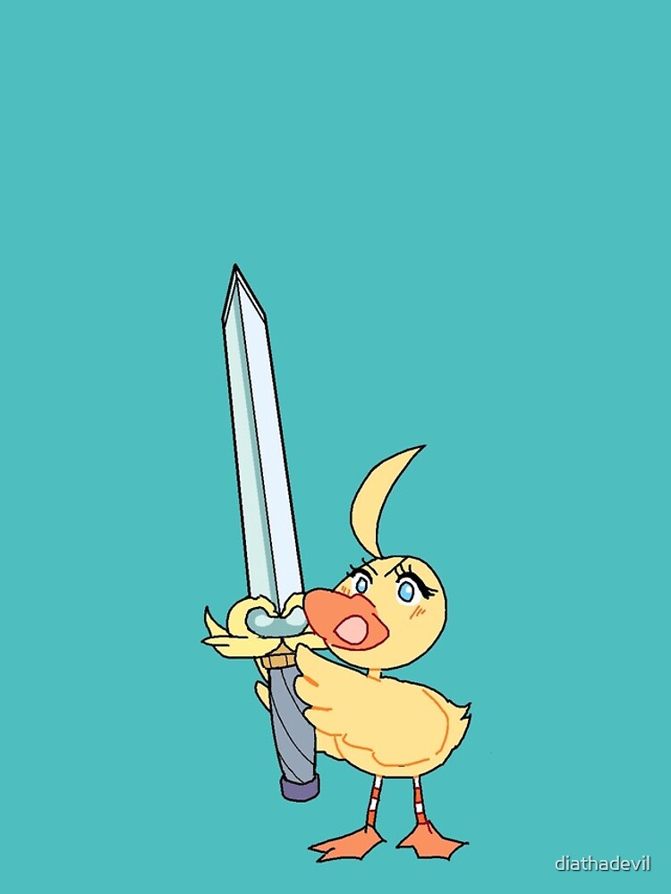"Ahiru and the Lohengrin Sword" iPhone Case for Sale by diathadevil ...
