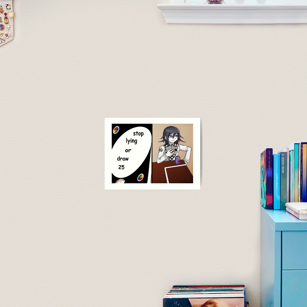 "Draw 25 or... " Art Print by rksharkd98 | Redbubble