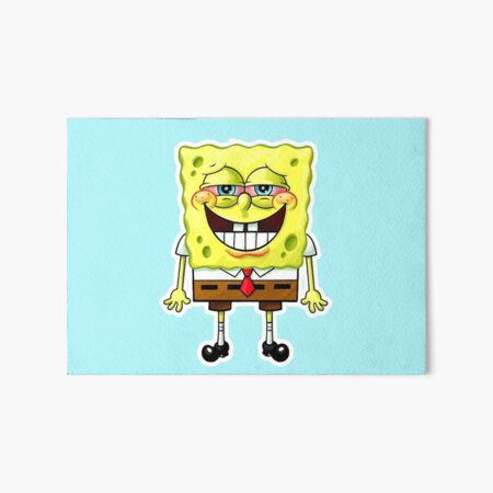 "SpongeBob High af" Art Board Print for Sale by primi4 | Redbubble