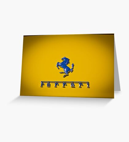 Ferrari: Greeting Cards | Redbubble