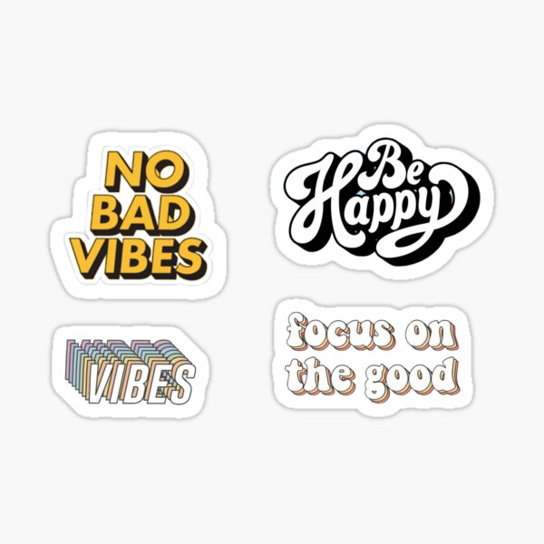 "Aesthetic quote sticker pack" Sticker for Sale by Mikelazv | Redbubble