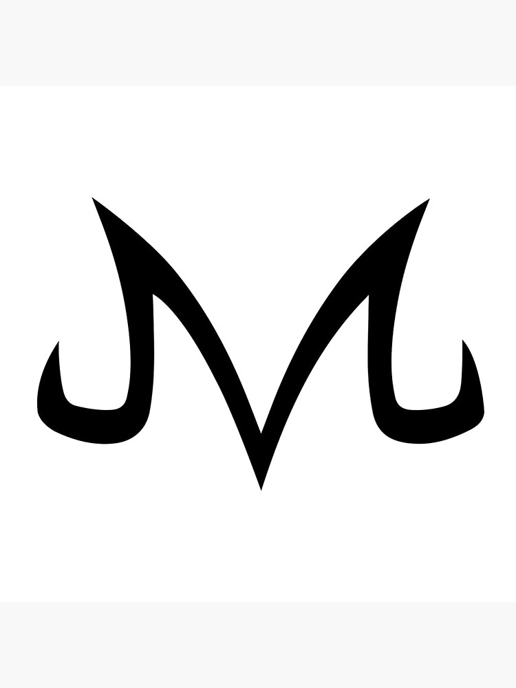 "Majin Logo" Photographic Print by Robin- | Redbubble
