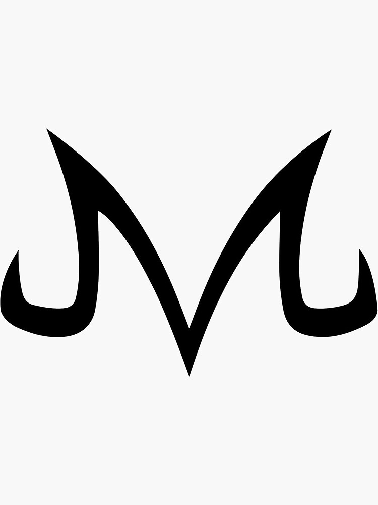 "Majin Logo" Sticker by Robin- | Redbubble
