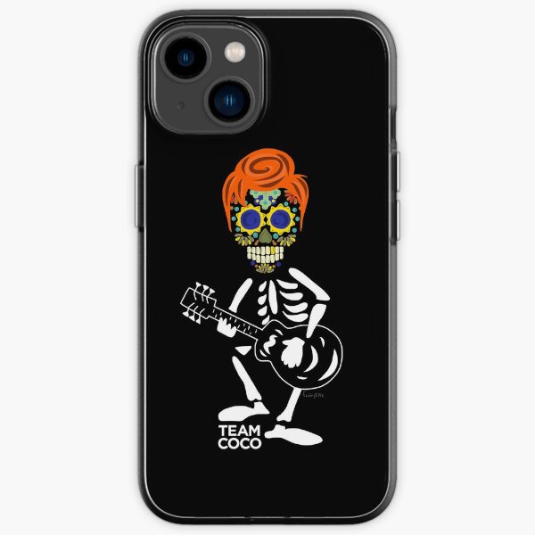 "Team Coco Conan O'Brien Dancing Guitar Sugar Skull" iPhone Case for Sale by faiiryliite | Redbubble