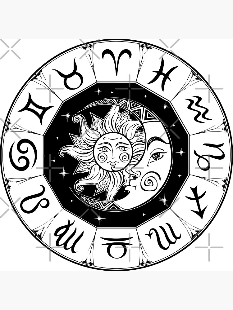 Zodiac sun and moon chart 60 photos - Youhoroscope.com