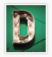 Letter D: Stickers | Redbubble