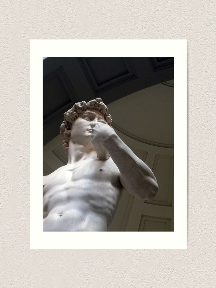 "The Statue Of David" Art Print for Sale by catssykes | Redbubble