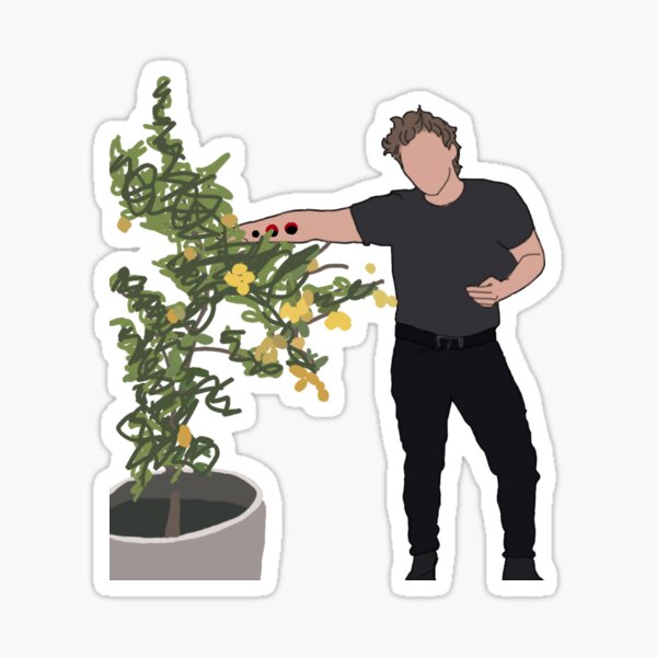 "R.I.P. Ashton’s Lemon Tree" Sticker by Milkncookies | Redbubble