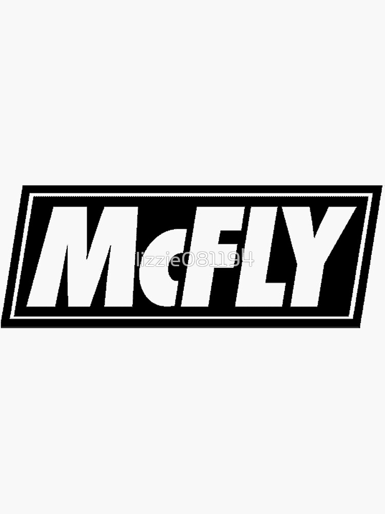 "McFly 2020 Logo" Sticker for Sale by lizzie081194 | Redbubble