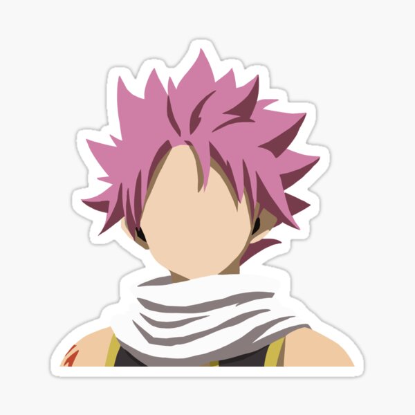 "Natsu - Fairy Tail " Sticker for Sale by kativan | Redbubble