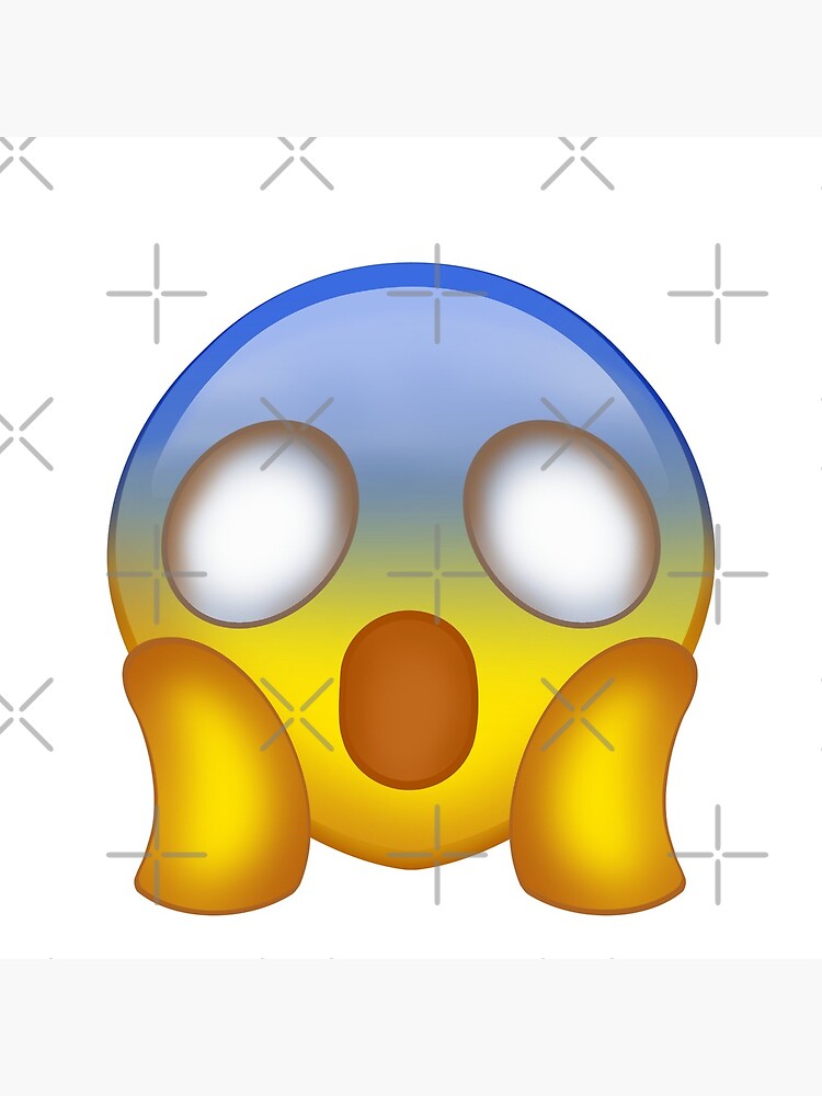 Omg Emoji Poster For Sale By Meta Man Redbubble