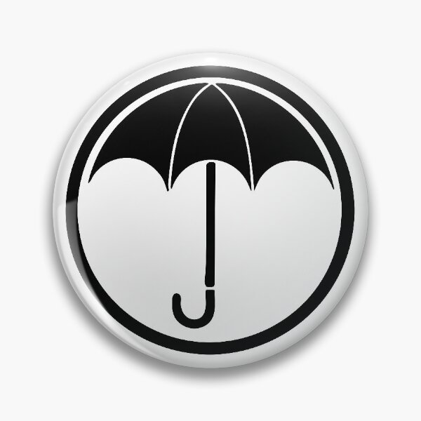 "The Umbrella Academy Logo" Pin for Sale by shiriru | Redbubble
