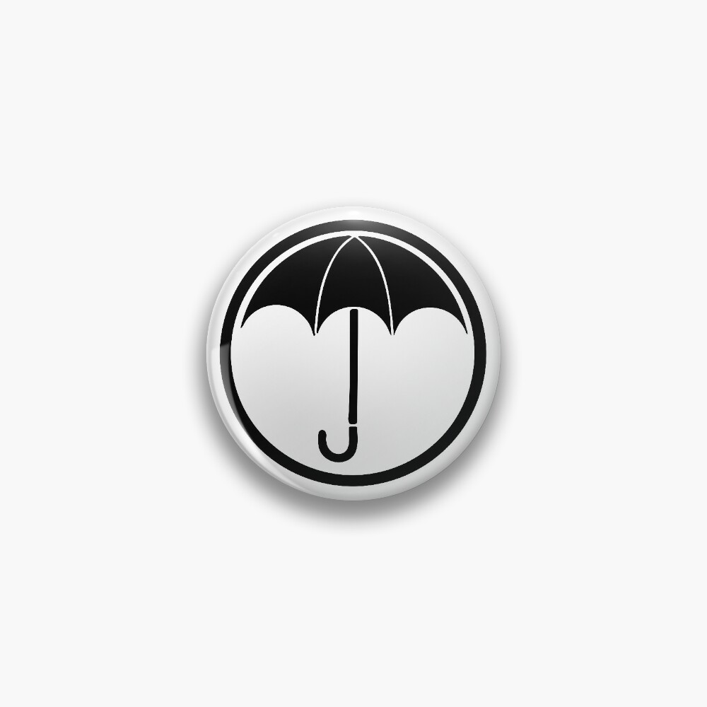 "The Umbrella Academy Logo" Pin for Sale by shiriru | Redbubble