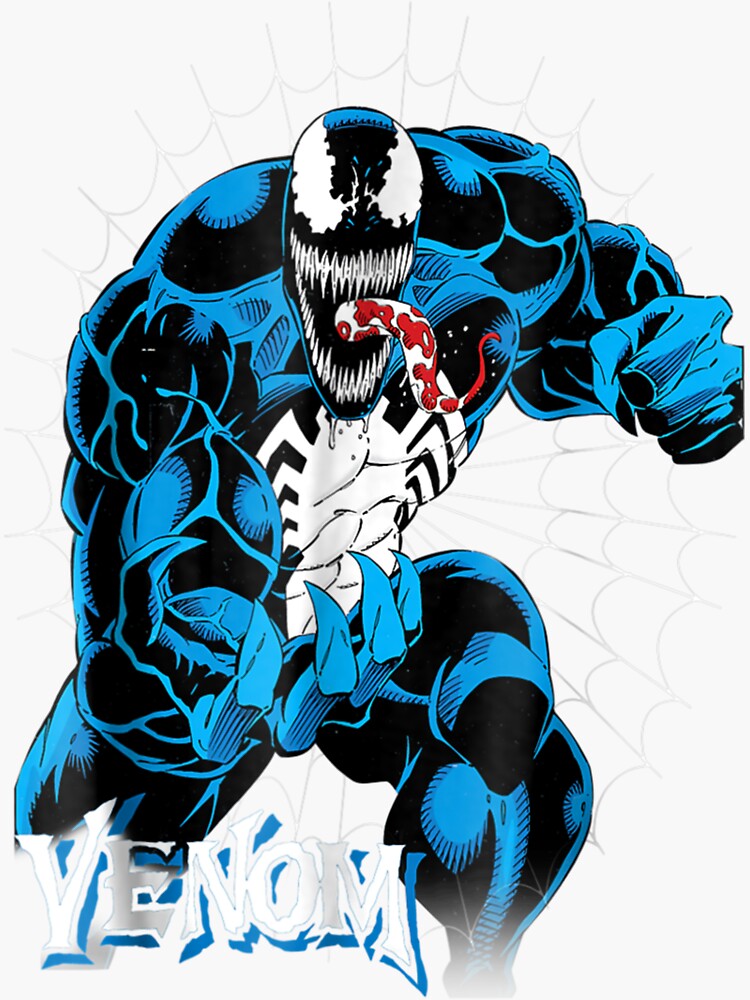 "Ven0m Tangled In Web Graphic" Sticker for Sale by ZariyaDecic | Redbubble