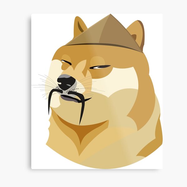 Doge Metal Prints | Redbubble