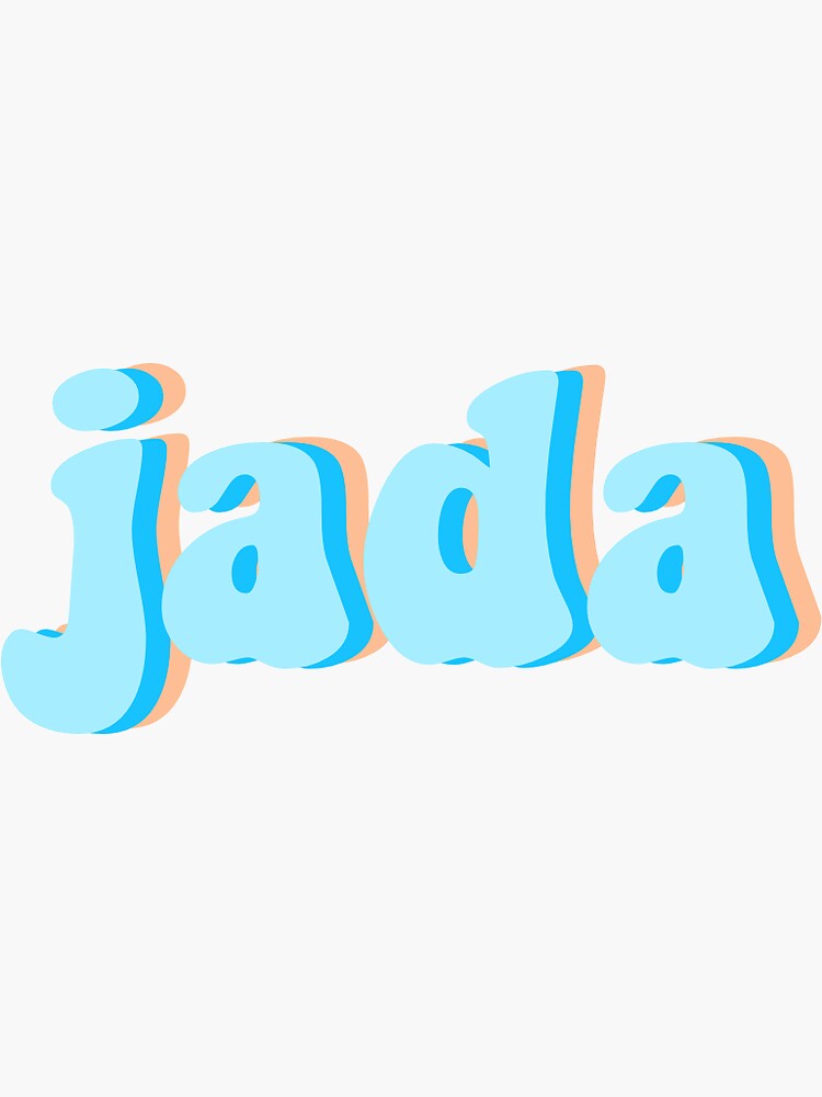 "jada custom" Sticker for Sale by aacreates | Redbubble