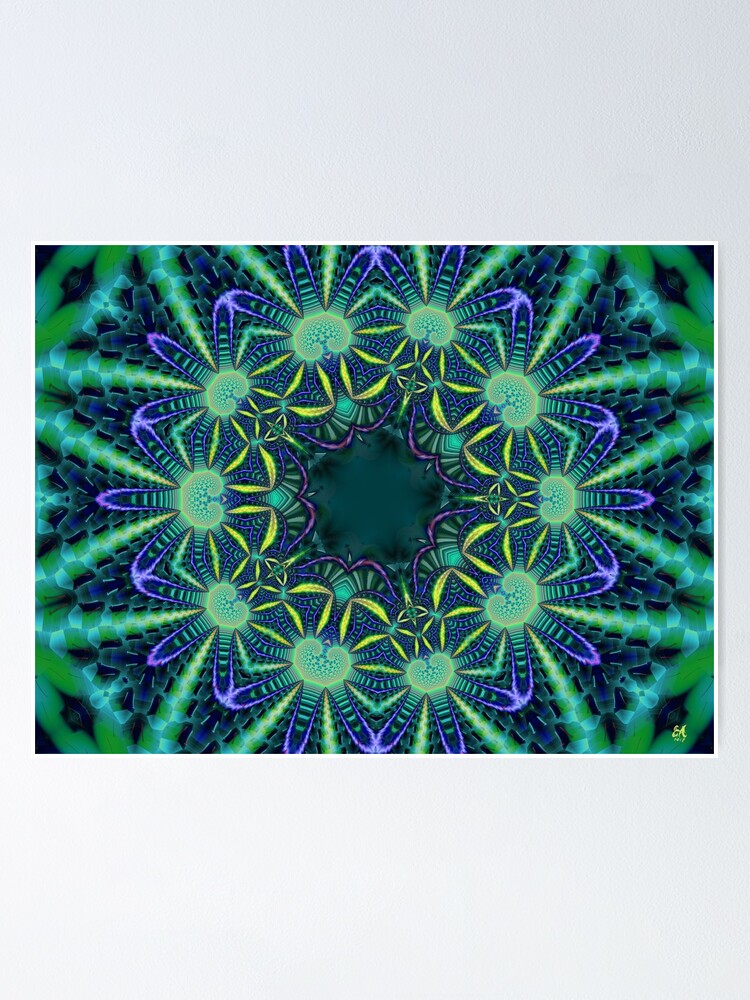 "Mandala of Insight " Poster by procyon98too | Redbubble