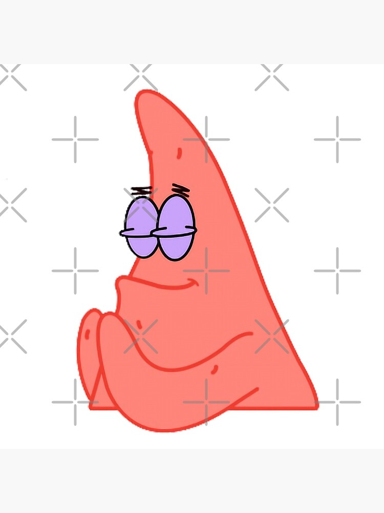 "Patrick Star Praying Meme" Photographic Print by aMemeStore | Redbubble