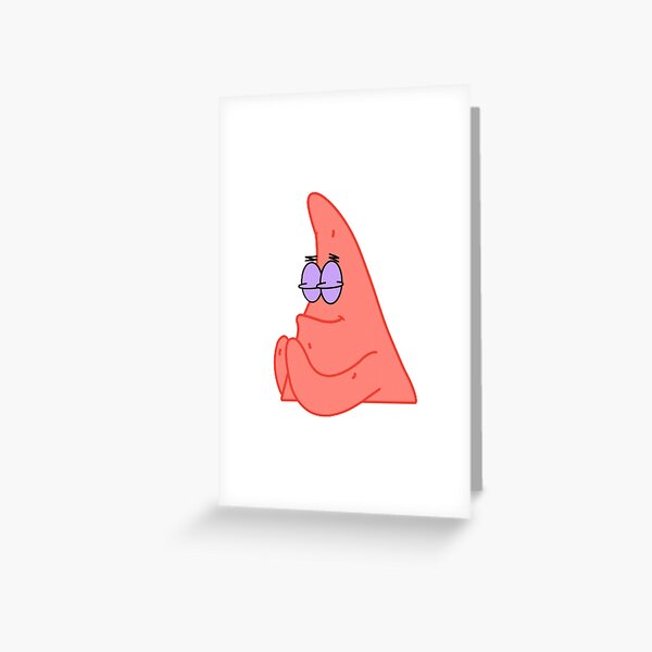 "Patrick Star Praying Meme" Greeting Card by aMemeStore | Redbubble