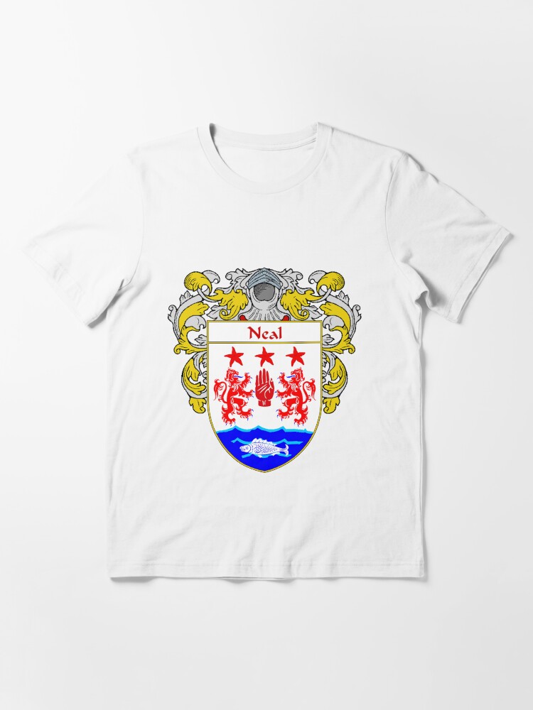 "Neal Coat of Arms/Family Crest" T-shirt by IrishArms | Redbubble