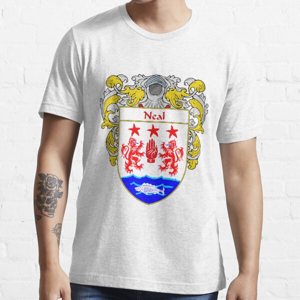 "Neal Coat of Arms/Family Crest" T-shirt by IrishArms | Redbubble