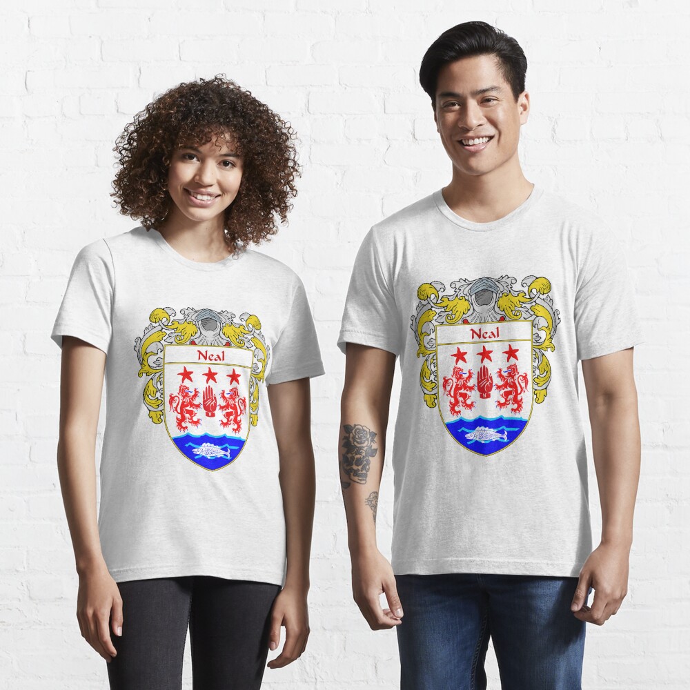 "Neal Coat of Arms/Family Crest" T-shirt by IrishArms | Redbubble