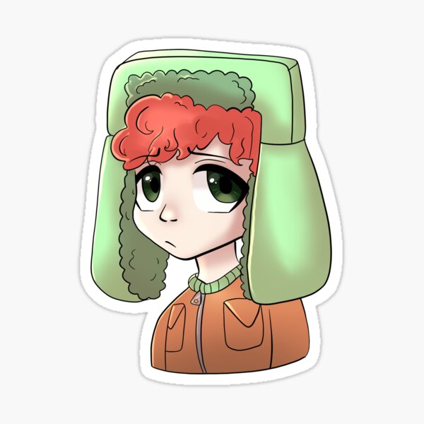 "South Park Kyle" Sticker by windmaja | Redbubble