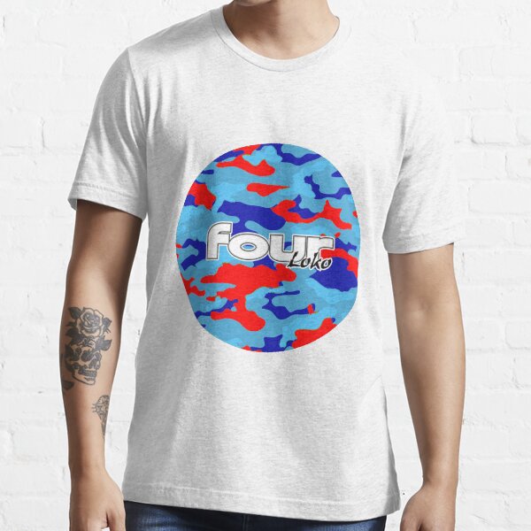 "Four Loko Blue Razz Mask" T-shirt for Sale by kitvue | Redbubble ...