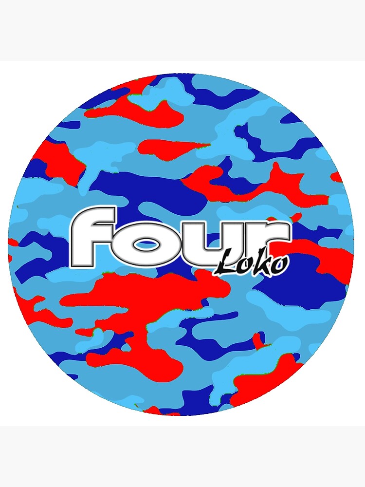 "Four Loko Blue Razz Mask" Poster by kitvue | Redbubble