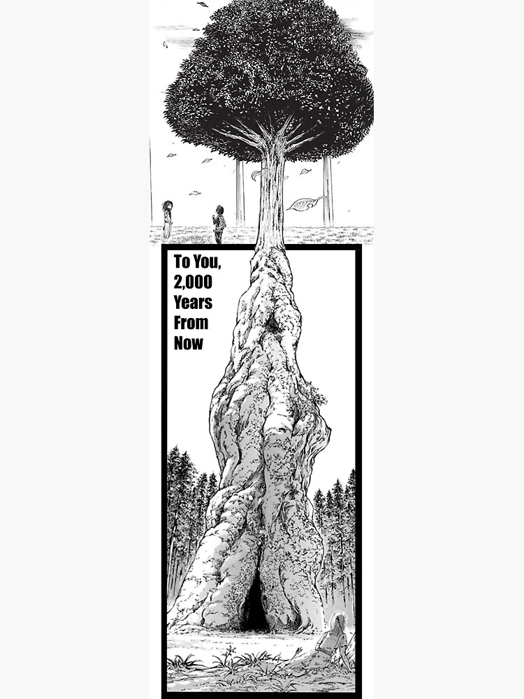 "Attack on Titan Ymir's Tree" Sticker by TempusLuck | Redbubble