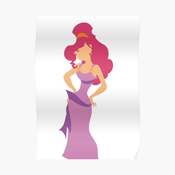 "Megara - Hercules" Poster for Sale by mayabateman | Redbubble