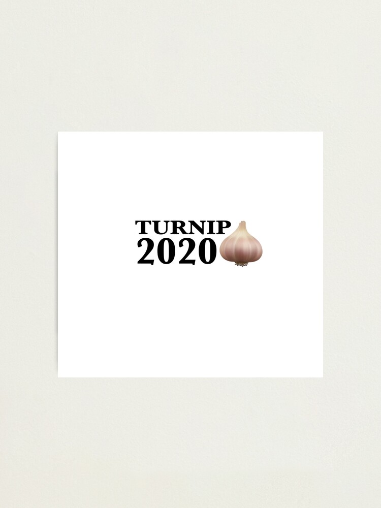 "Turnip 2020 Funny TikTok Meme" Photographic Print by ImTy | Redbubble