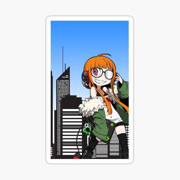 "Futaba Sakura" Sticker for Sale by kawaiicrossing | Redbubble