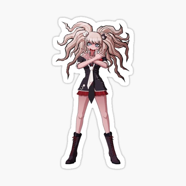 "Junko Enoshima danganrompa" Sticker by Karsmultifam | Redbubble