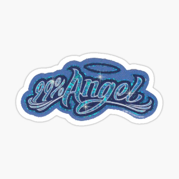 "99% angel y2k sticker" Sticker for Sale by PinkMonster2020 | Redbubble