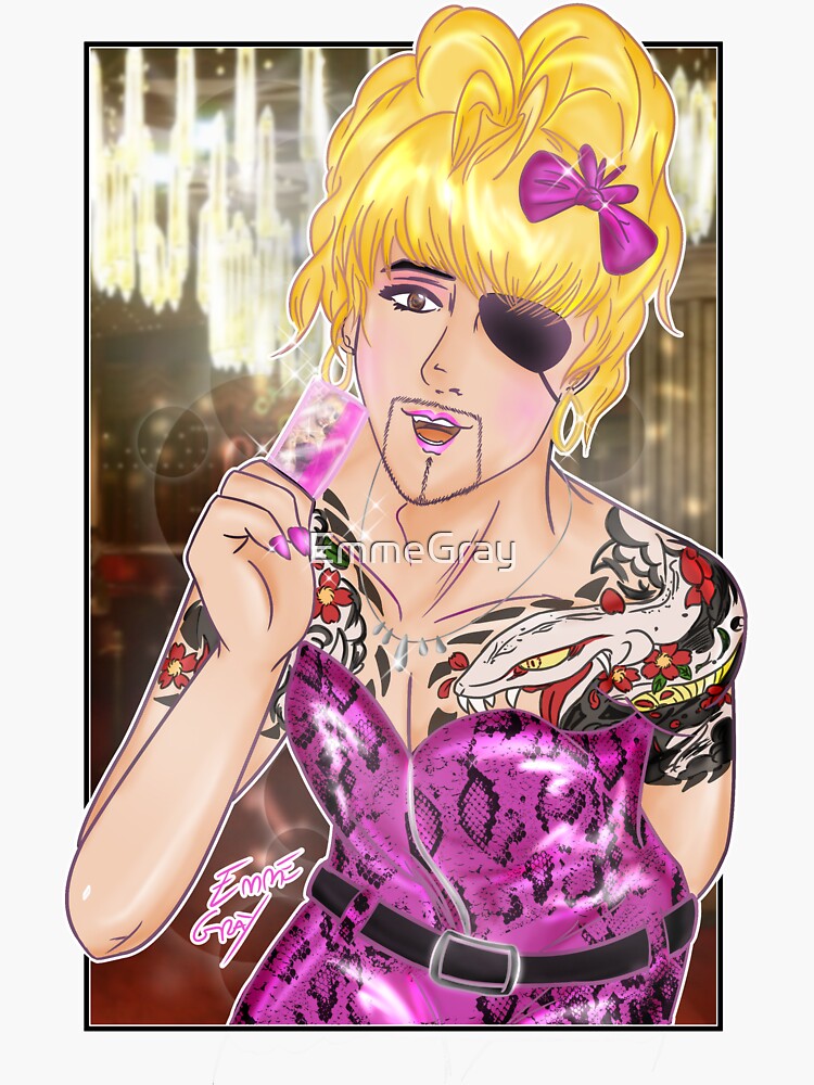 "Hostess" Sticker for Sale by EmmeGray | Redbubble