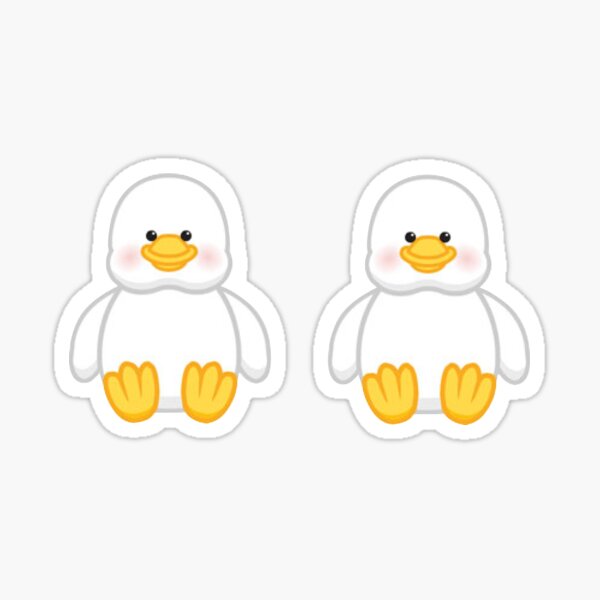 "Webkinz Duck Pack" Sticker for Sale by jollychan02 | Redbubble