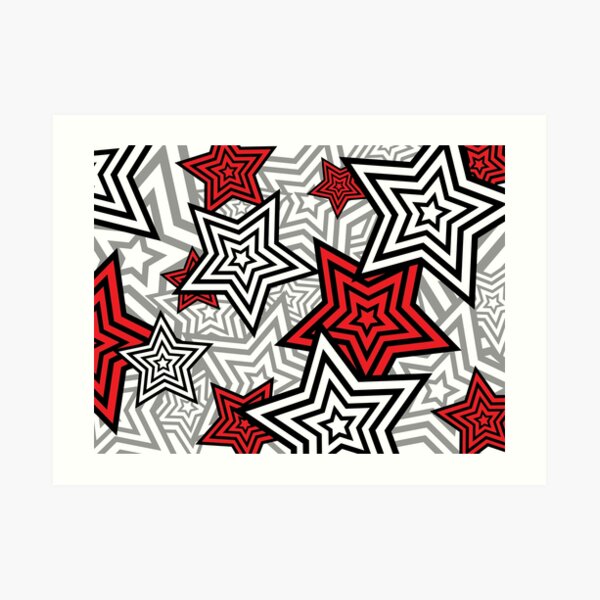 "Persona 5 Star Background" Art Print by Mantakoi | Redbubble