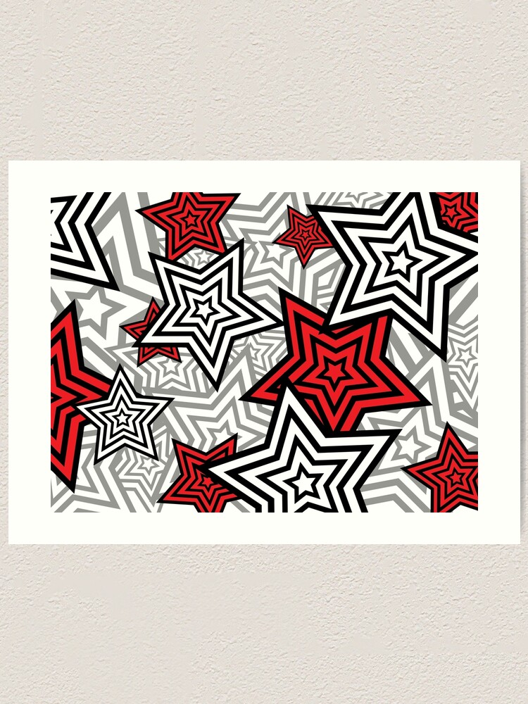 "Persona 5 Star Background" Art Print by Mantakoi | Redbubble