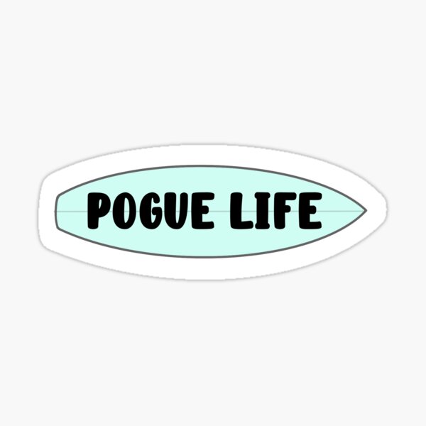 "Outer Banks Pogue Life sticker" Sticker by vivienhudec | Redbubble