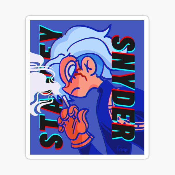 "stanley snyder" Sticker for Sale by froqpi | Redbubble